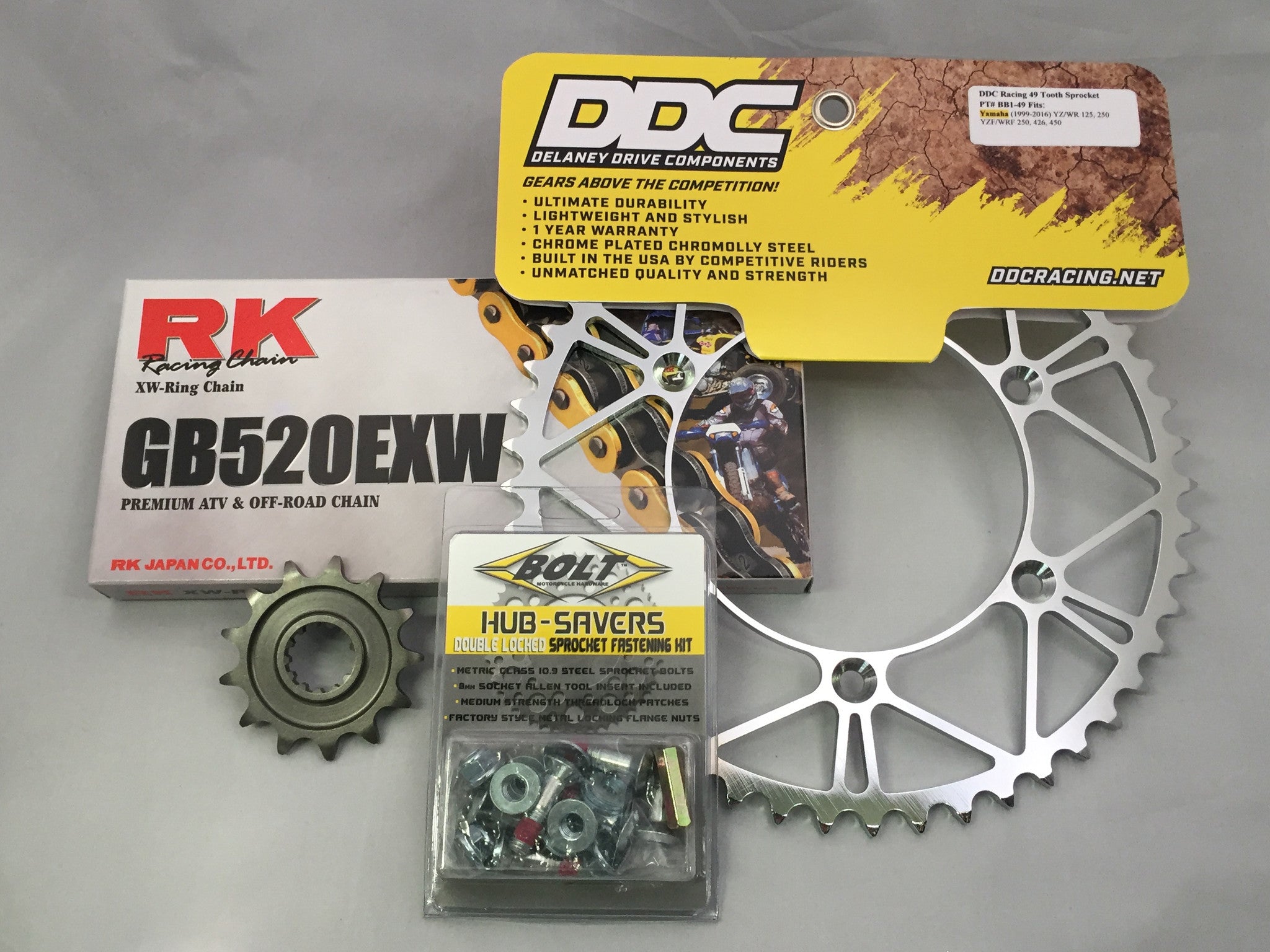 Sprocket & Chain Combo Kits – DDC Racing